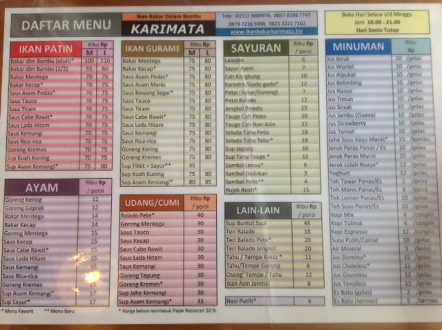 Ikan Bakar dalam Bambu Karimata dan Pasar Apung Sentul City – Untold ...